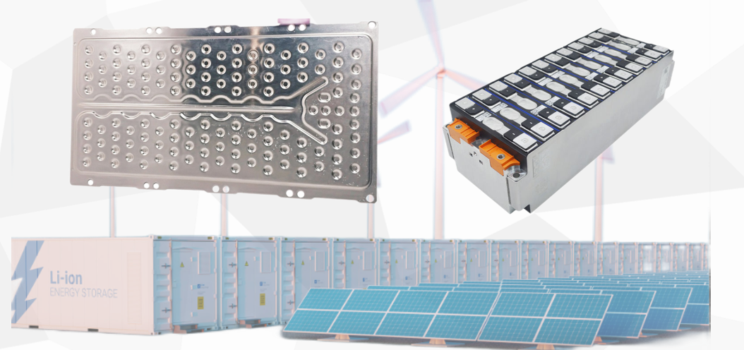 BESS Battery Energy Storage System Cooler with Aluminum Liquid Cooling ...