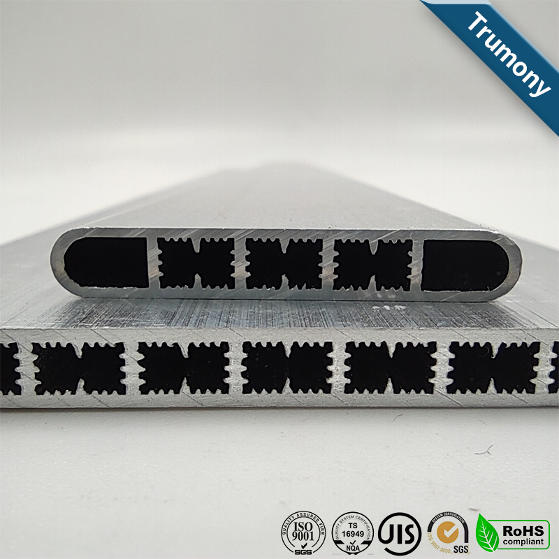 Aluminum Extrusion Micro Channel Tube For Soft Battery Heat Transfer ...