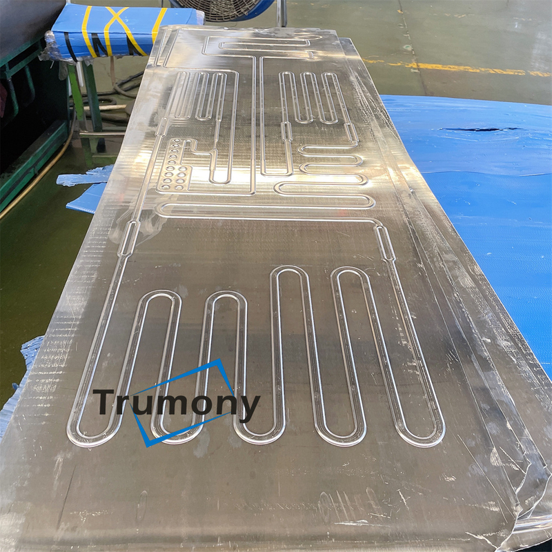 Inflated Heat Transfer EV Lithium Battery Cooling Blocks Water Cold ...